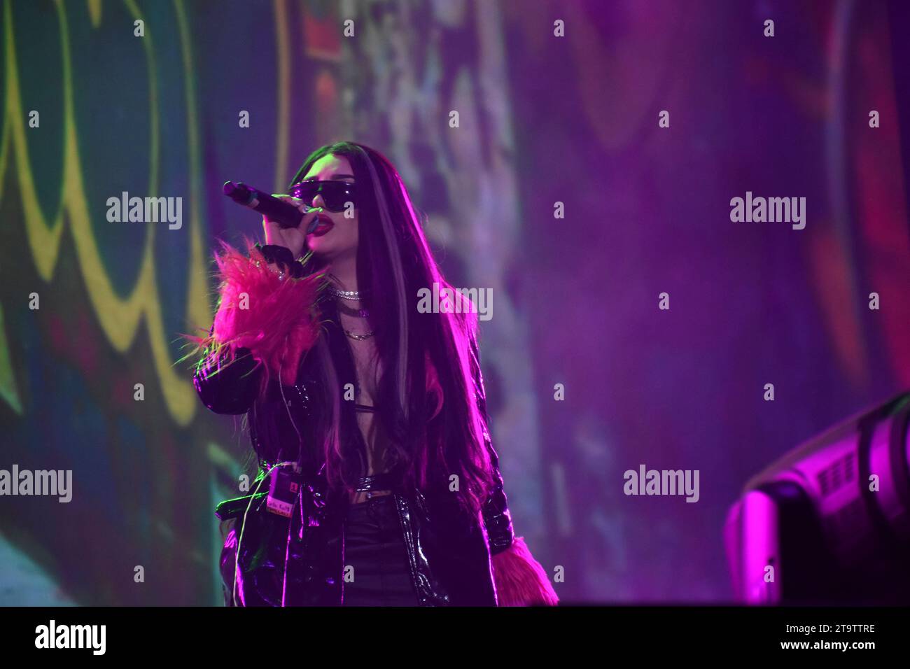 November 26, 2023, Mexico City, Mexico: Mexican singer Katherinne ...