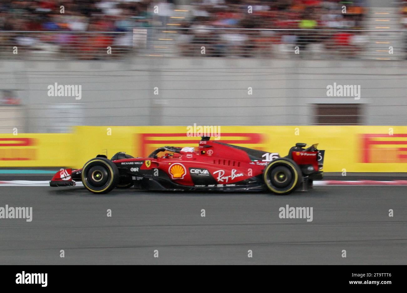 ABU DHABI, UNITED ARAB EMIRATES - NOVEMBER 26: Charles LECLERC of ...