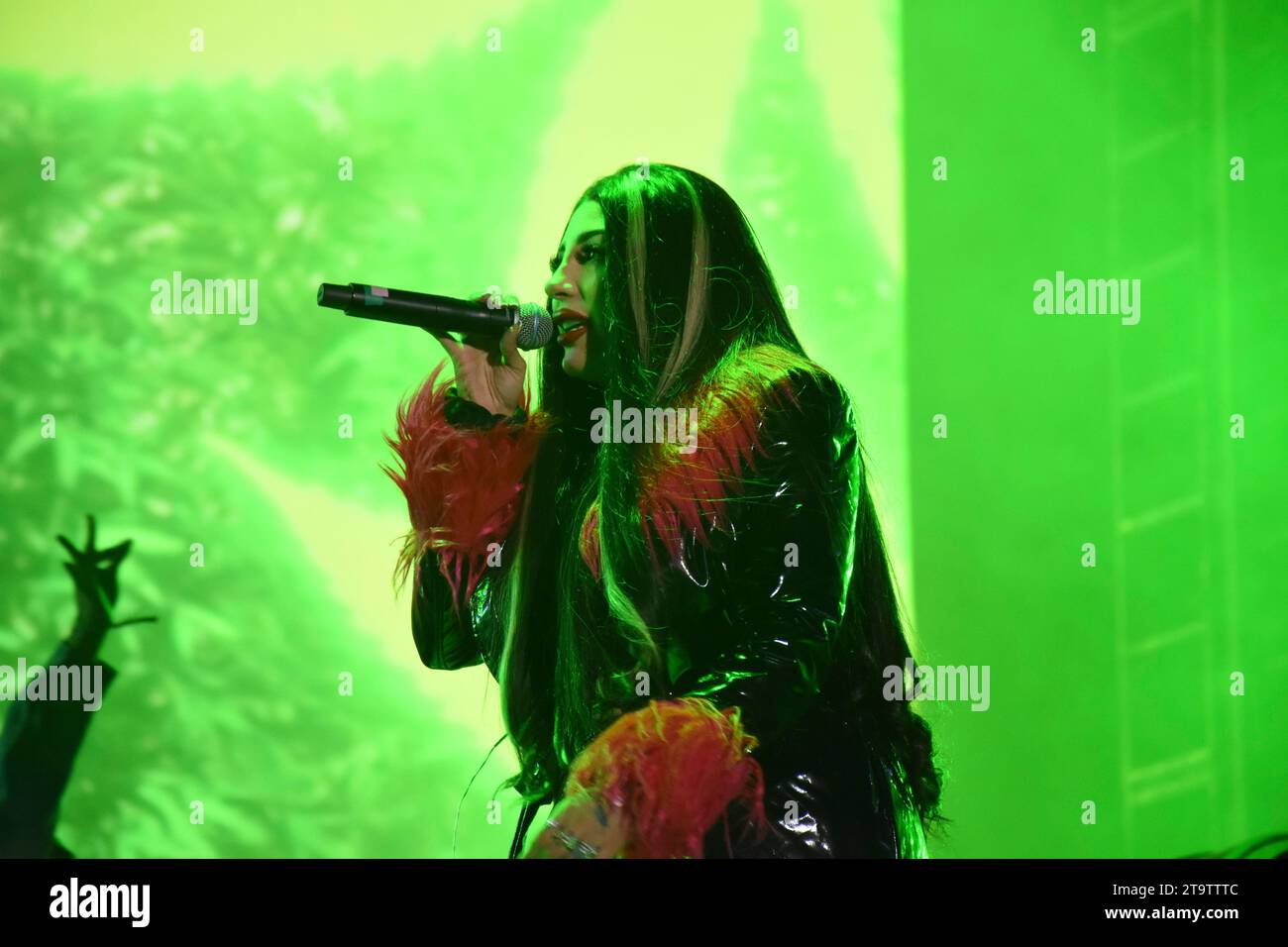 November 26, 2023, Mexico City, Mexico: Mexican singer Katherinne ...