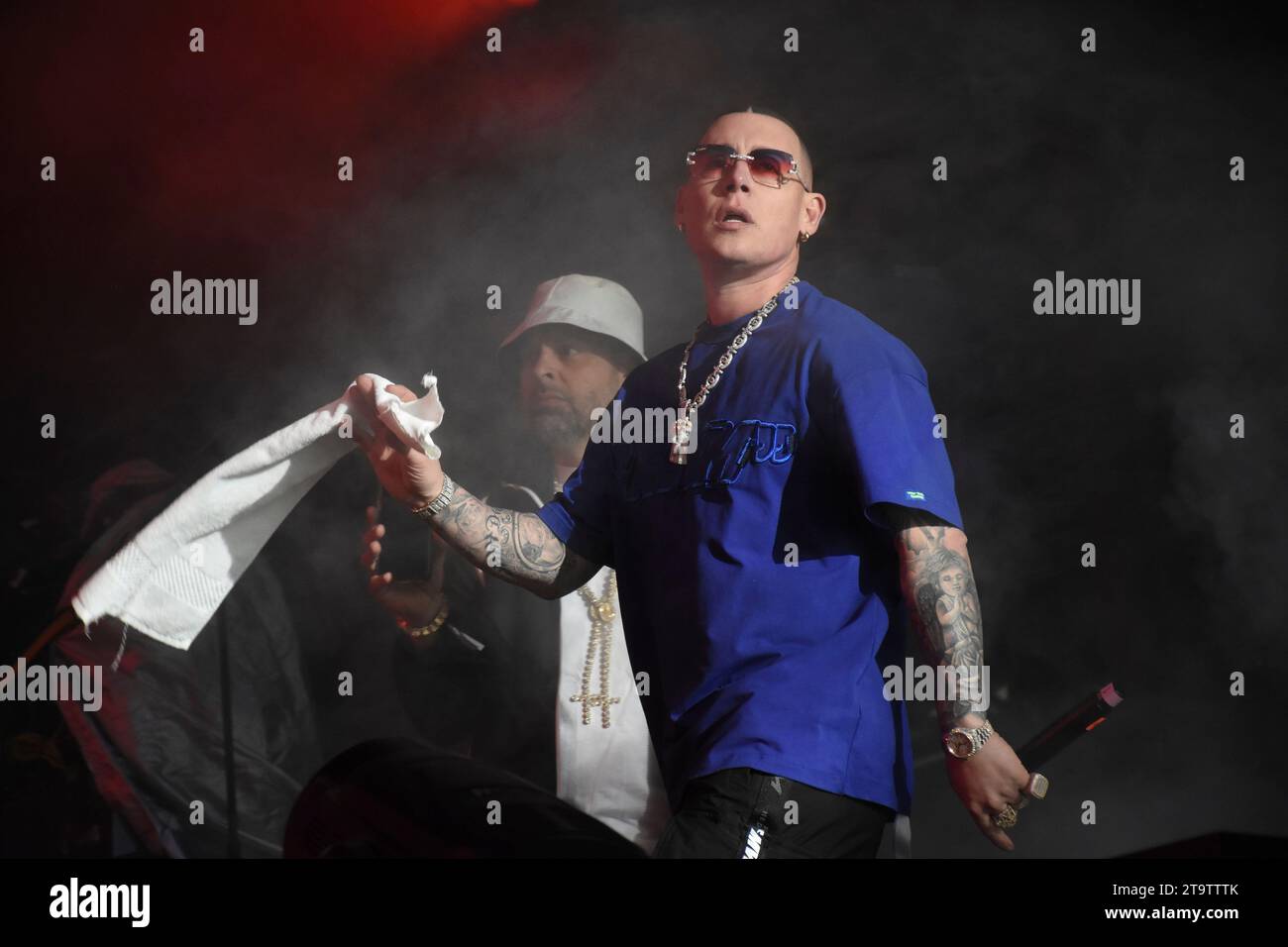 November 26, 2023, Mexico City, Mexico: Puerto Rican rapper, José ...