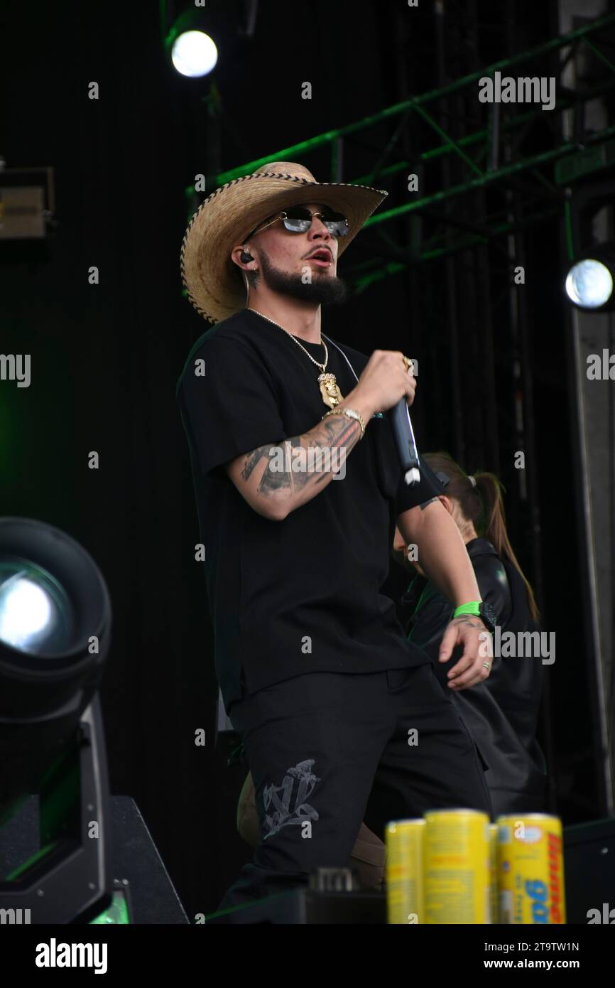 November 26, 2023, Mexico City, Mexico: Spanish singer JC Reyes ...