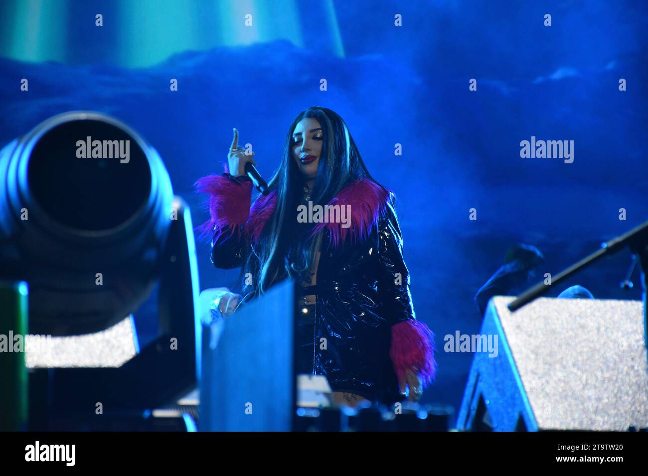 November 26, 2023, Mexico City, Mexico: Mexican singer Katherinne ...