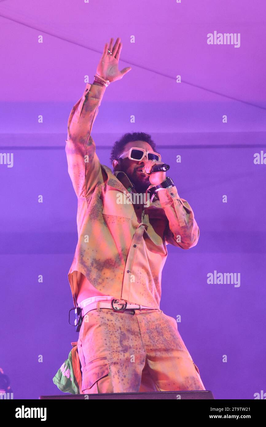 November 25, 2023, Mexico City, Mexico: Jamaican reggae singer and DJ ...