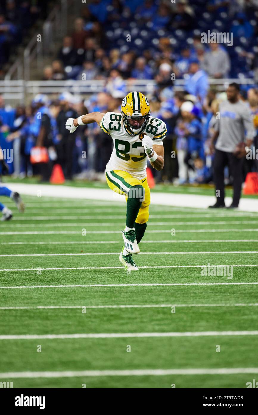 Green Bay Packers wide receiver Samori Toure (83) warms up against the ...