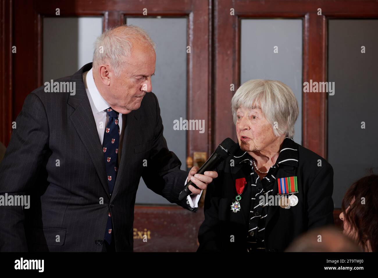 Patricia Owtram and Gyles Brandreth at The Oldie of the Year 2023, 23 ...