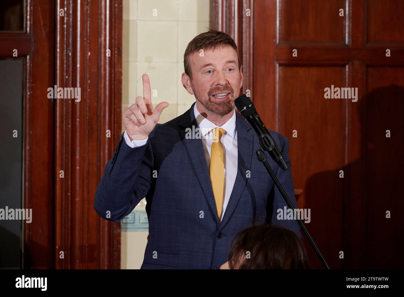 Sooty with Richard Cadell at The Oldie of the Year 2023, 23-11-23 Stock Photo - Alamy