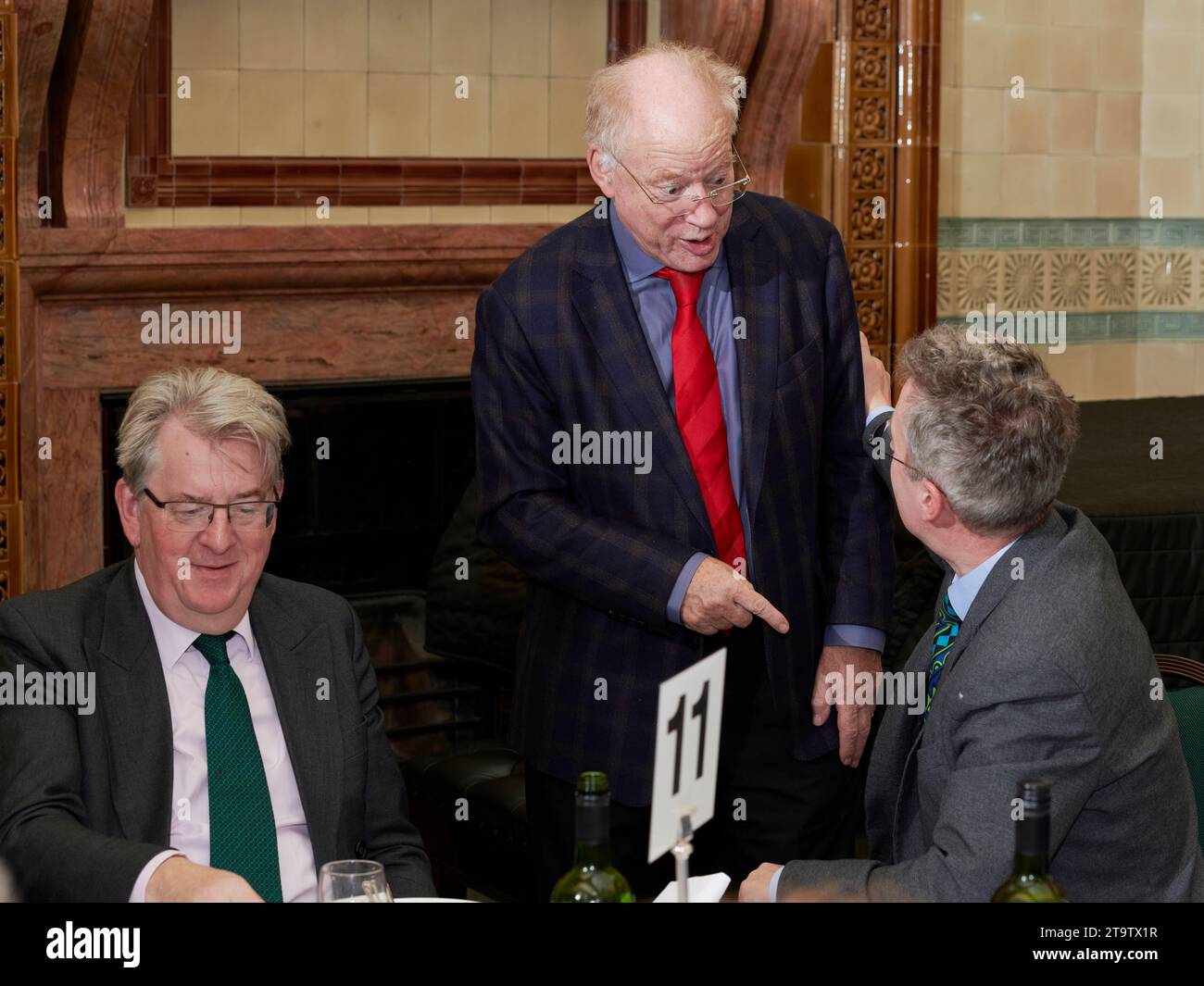 Robert Hardman, Robert Fox & Christopher Hope at The Oldie of the Year ...