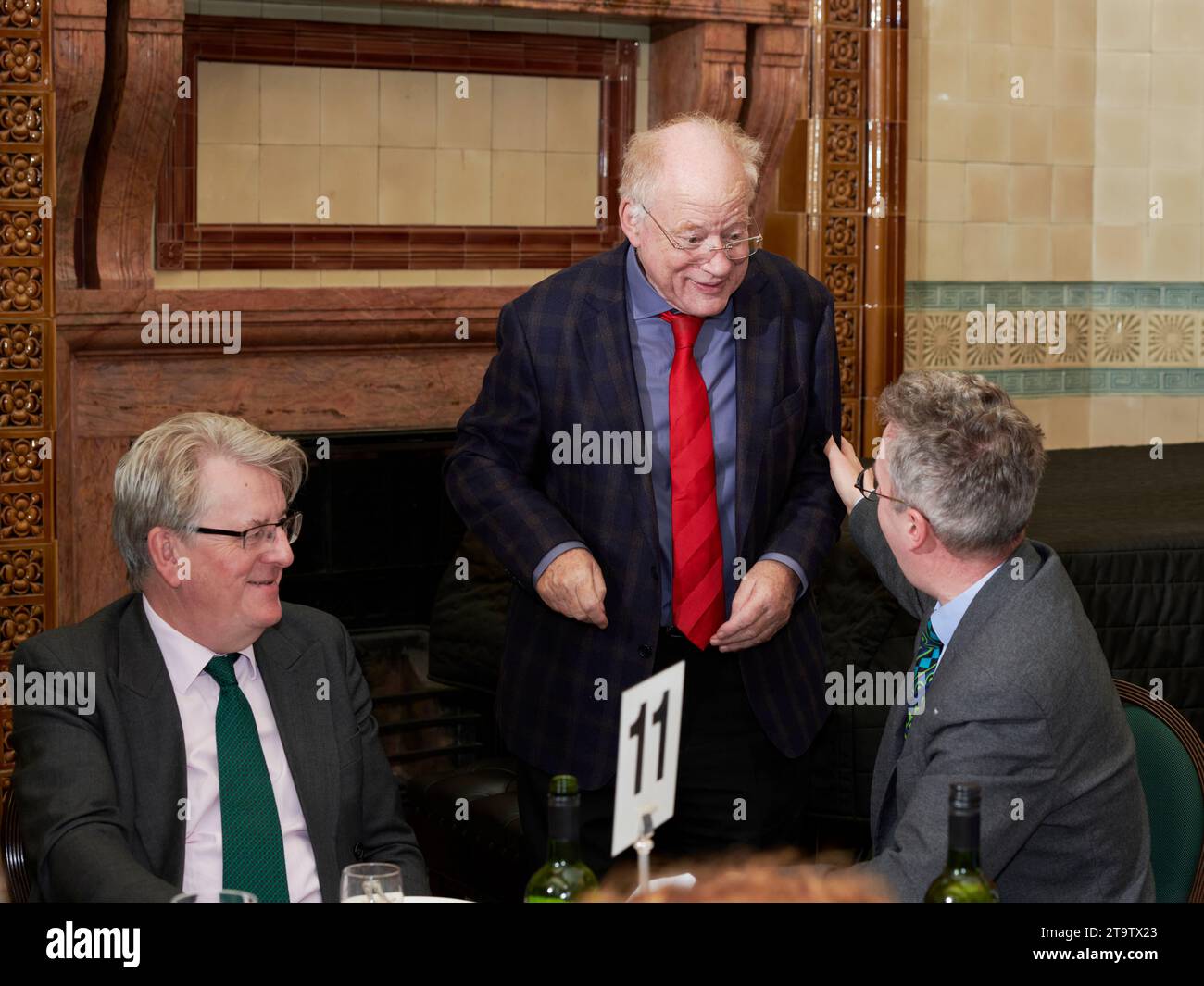 Robert Hardman, Robert Fox & Christopher Hope at The Oldie of the Year ...
