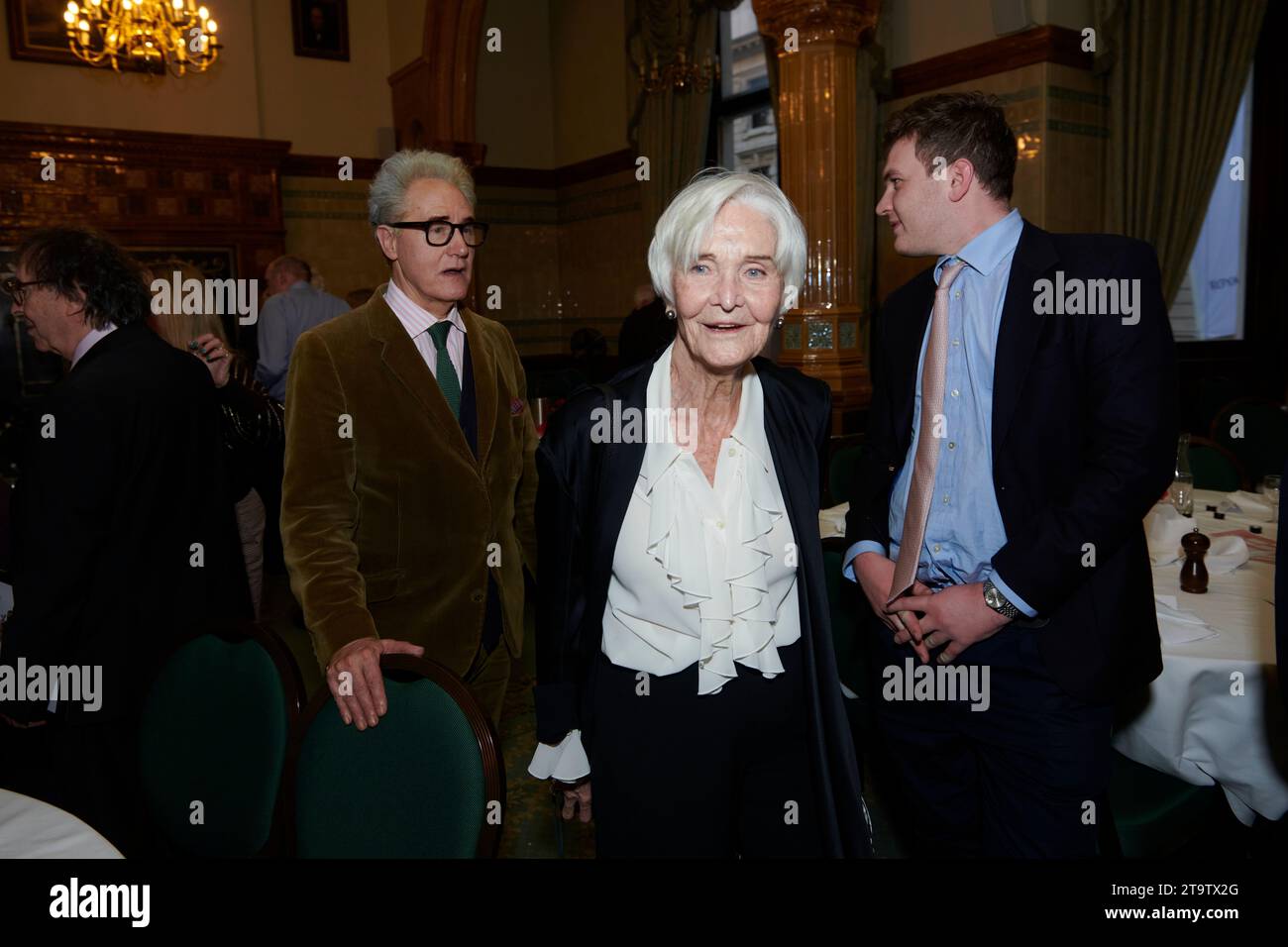 Sheila Hancock and Peter York at The Oldie of the Year 2023 23-11-23 ...