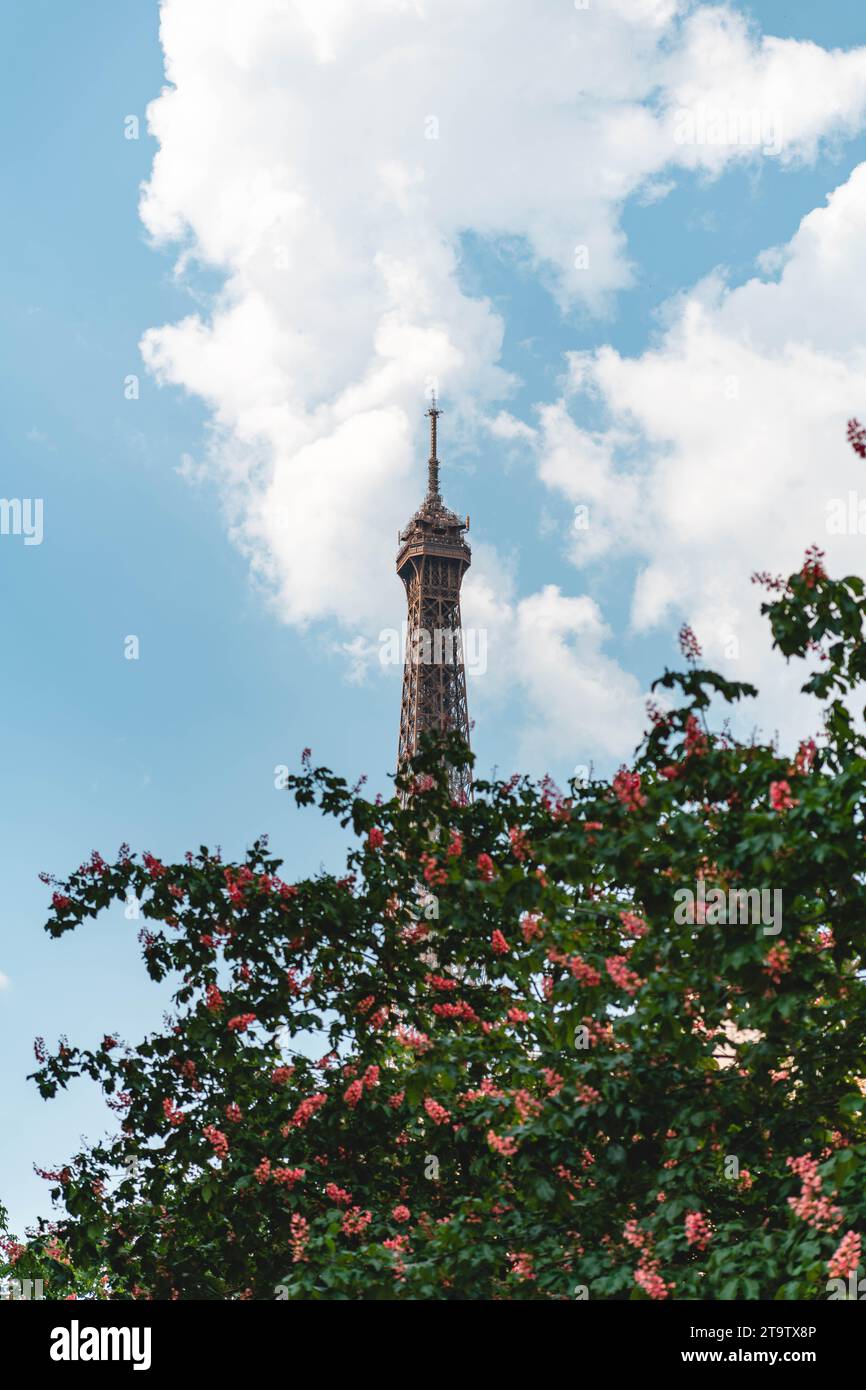 Eiffel tower through beautiful hi-res stock photography and images - Alamy