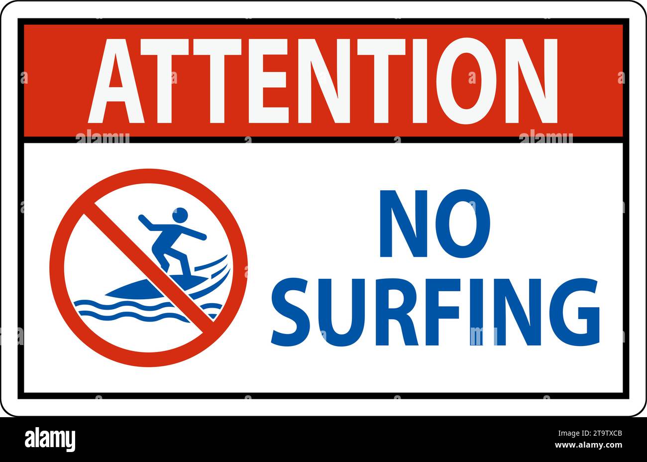 Attention coast Stock Vector Images - Alamy