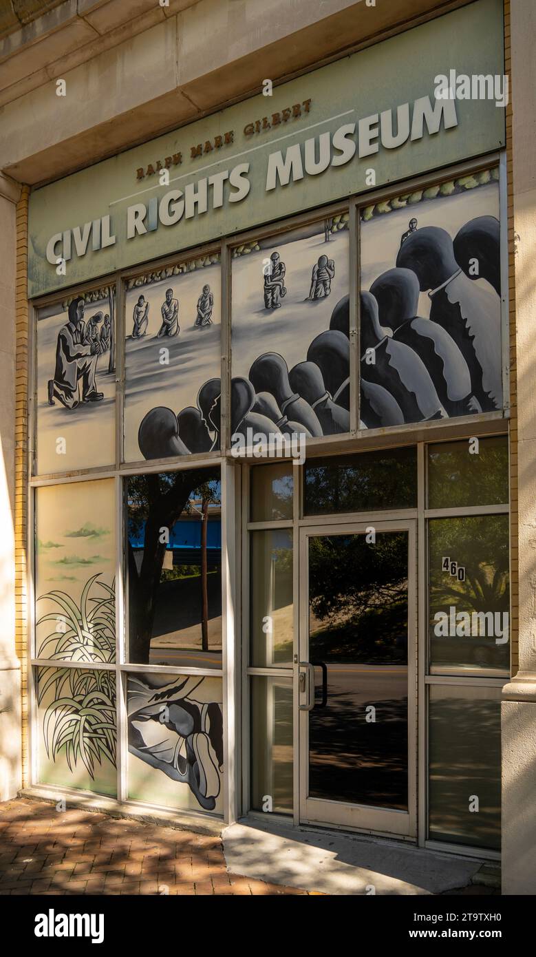 Ralph Mark Gilbert Civil Rights Museum in Savannah Georgia Stock Photo ...