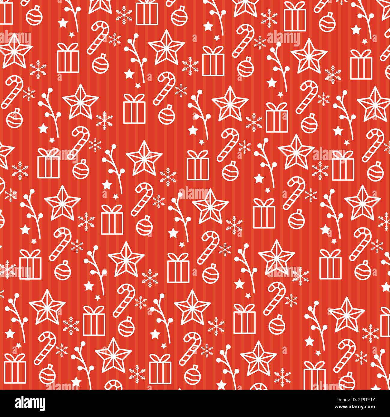 Christmas pattern background Gift wrapping paper Vector Stock Vector ...