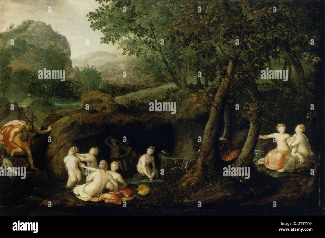 Diana turns actaeon hi-res stock photography and images - Alamy