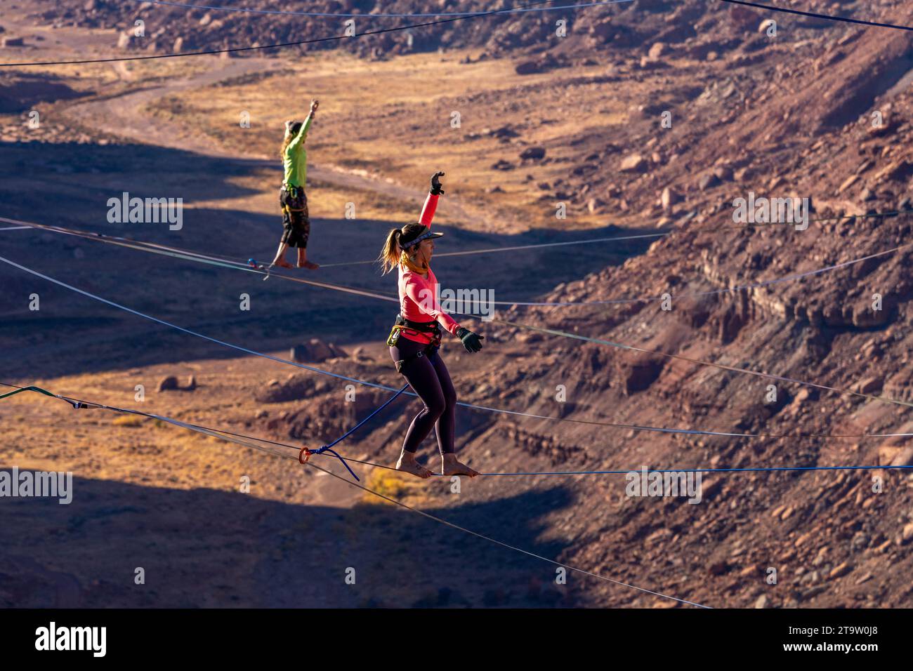 Multiple highliners hi-res stock photography and images - Alamy