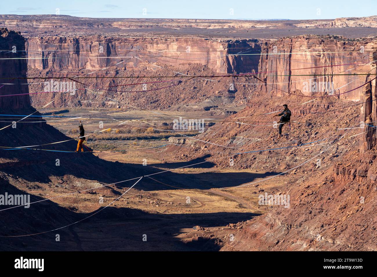 Multiple highliners hi-res stock photography and images - Alamy