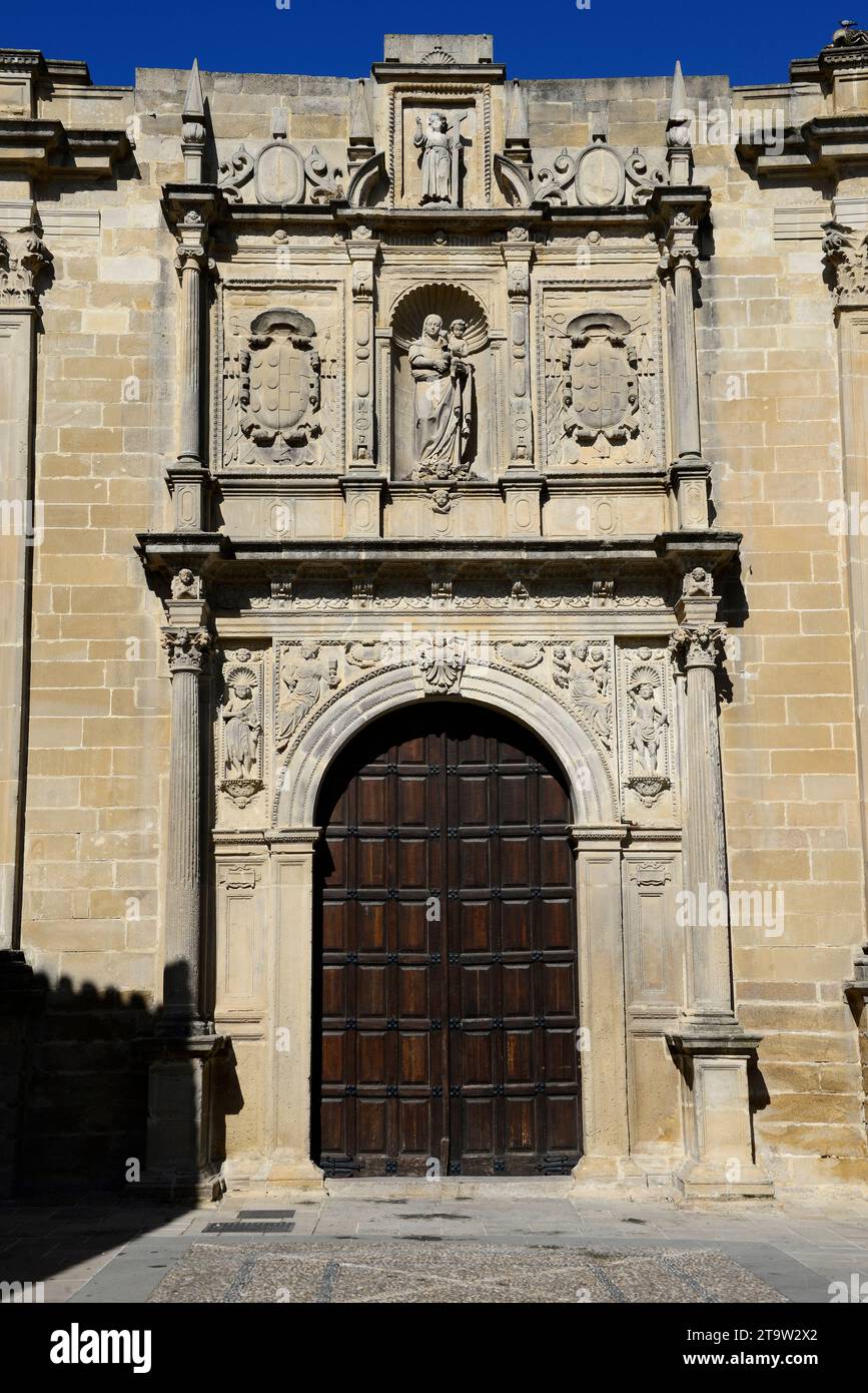 Úbeda (World Heritage), San Pedro church portal (mannerist, 17th ...
