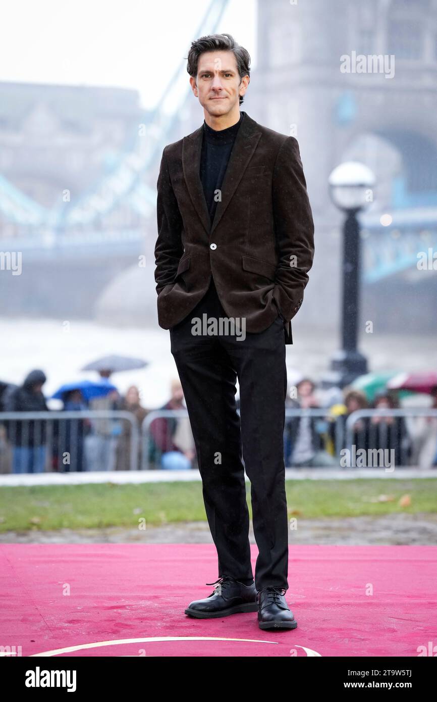 Mathew Baynton poses for photographers upon arrival at the photo call ...