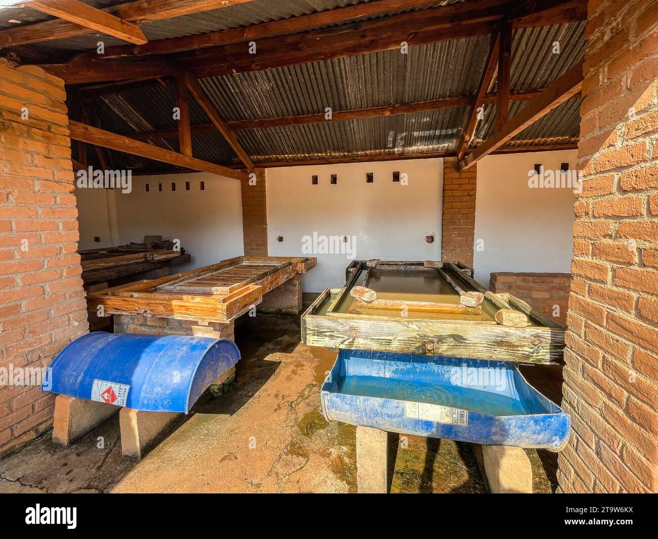 Madagascar, Ambalavao, Antemoro Paper factory Stock Photo - Alamy