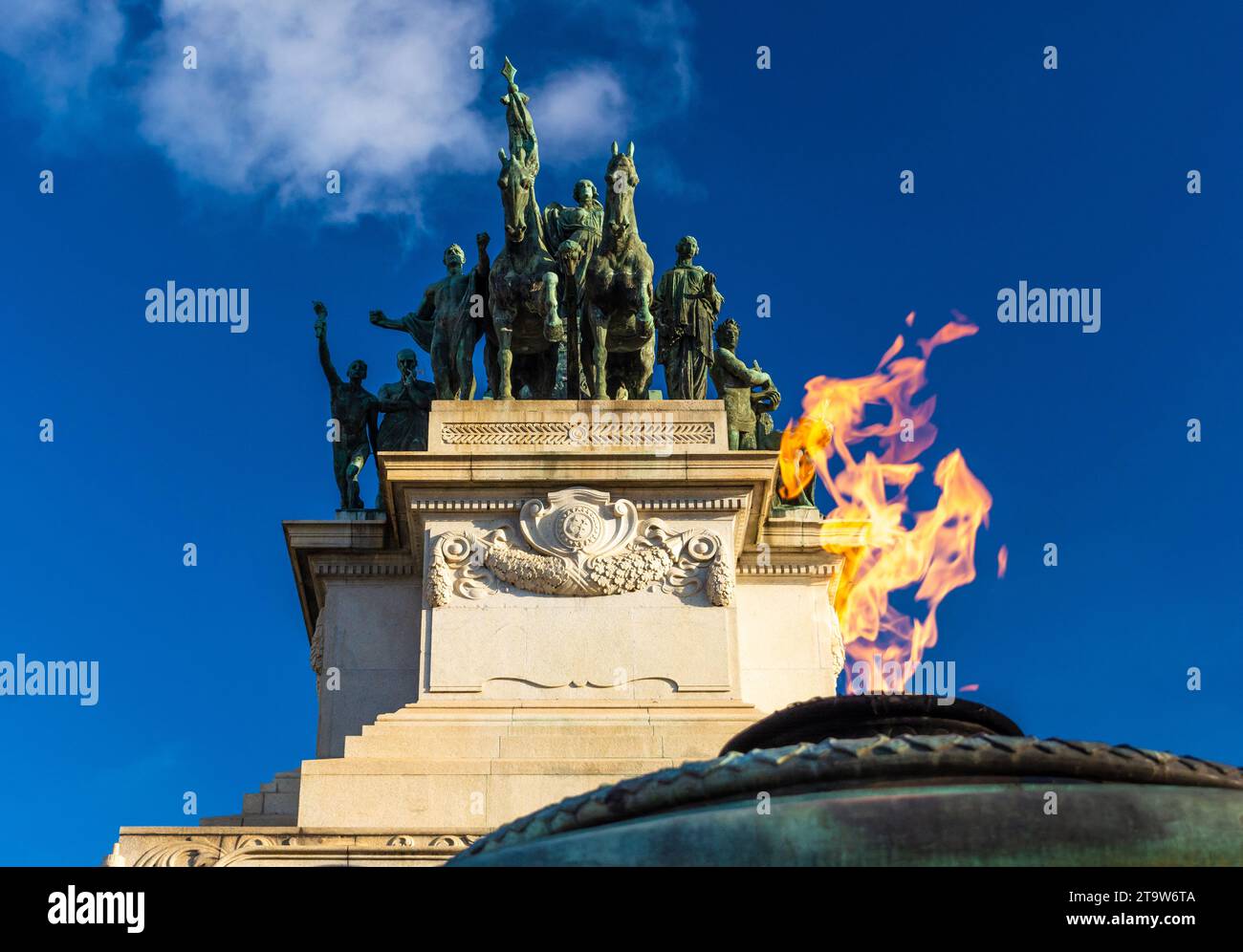 Monument to the Independence of Brazil. Historical Fact. city of São ...