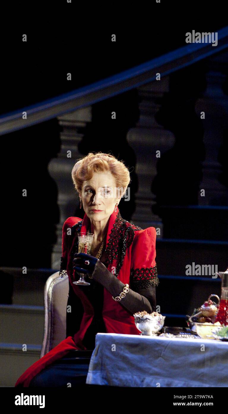 Harriet Walter (Livia) in WOMEN BEWARE WOMEN by Thomas Middleton at the ...