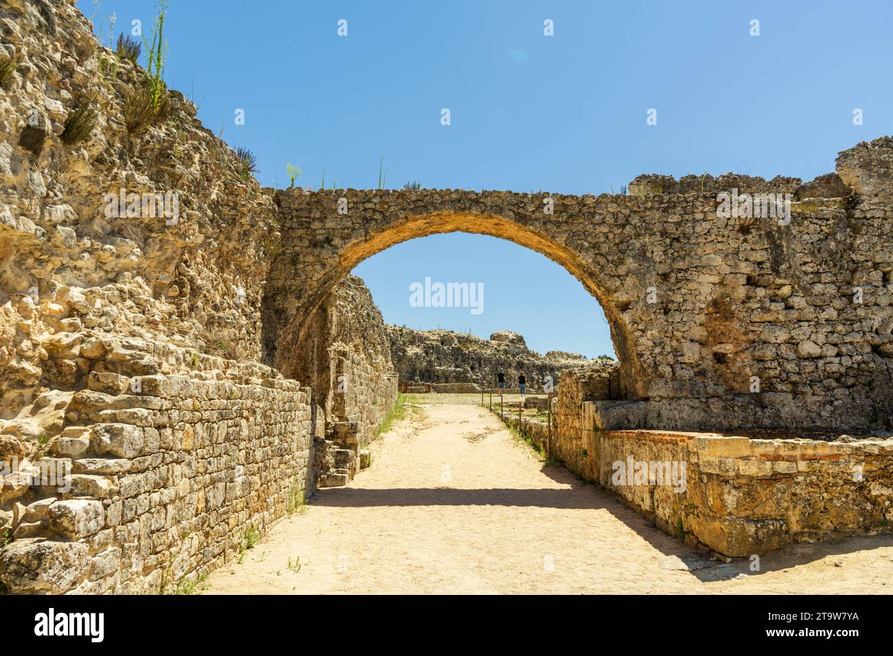 Historical ancient Roman ruins, Conimbriga, Portugal Stock Photo - Alamy
