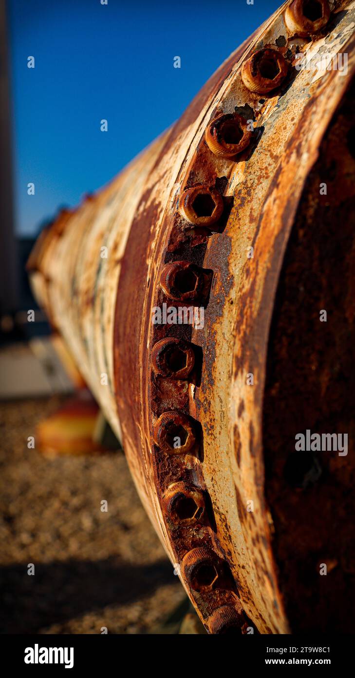 Rusty Missile Shell Stock Photo - Alamy