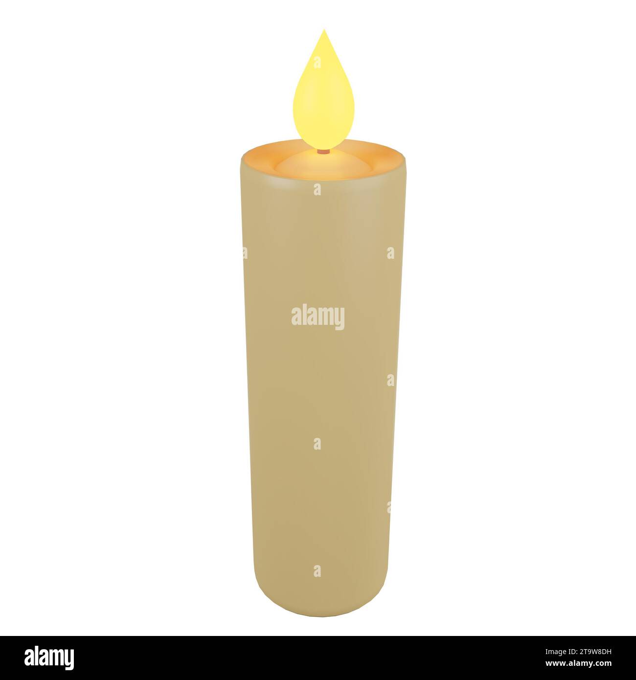 Radiant candlelight illuminates, casting a warm and enchanting glow ...