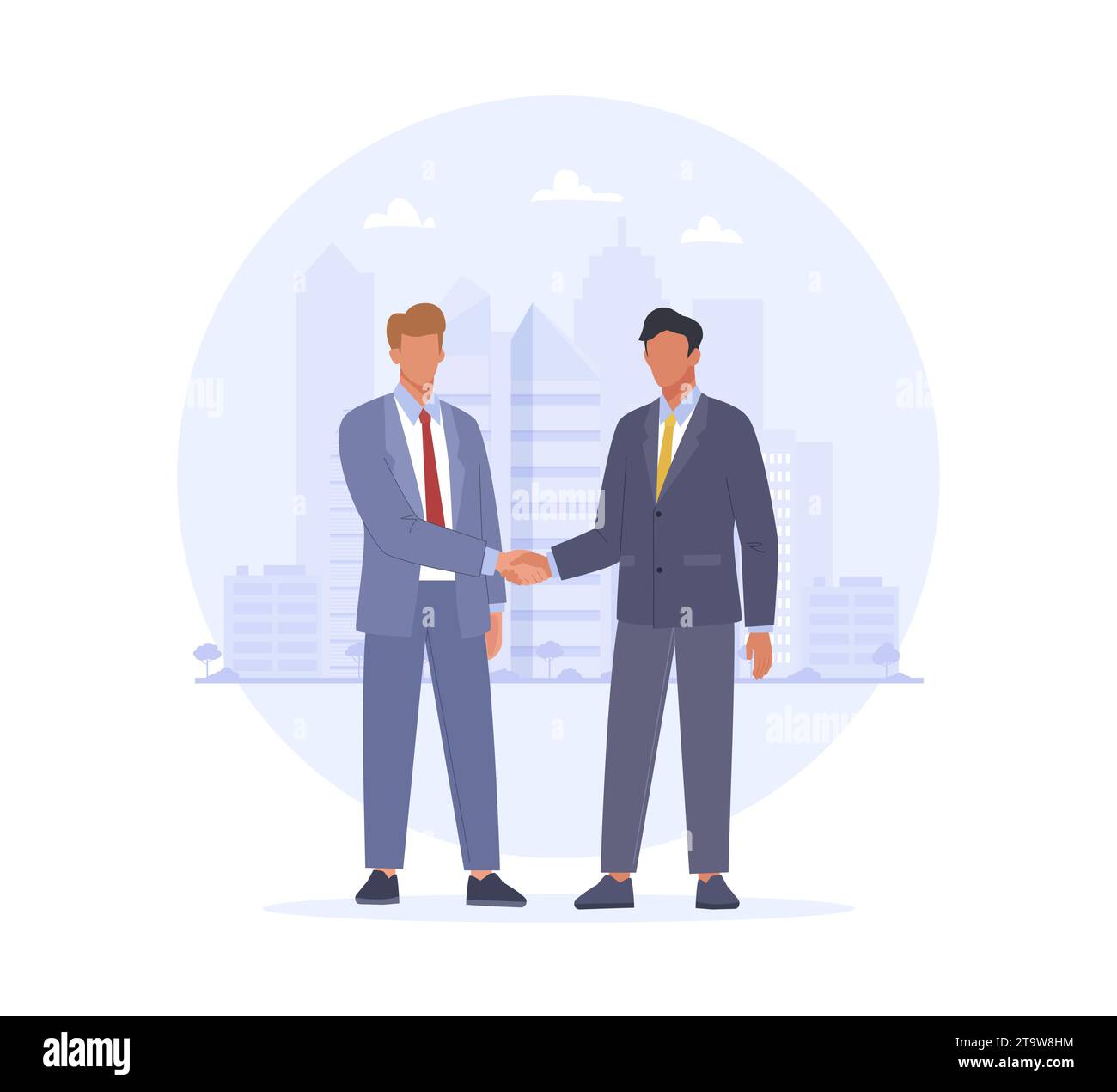 Employment contract cartoon hi-res stock photography and images - Alamy