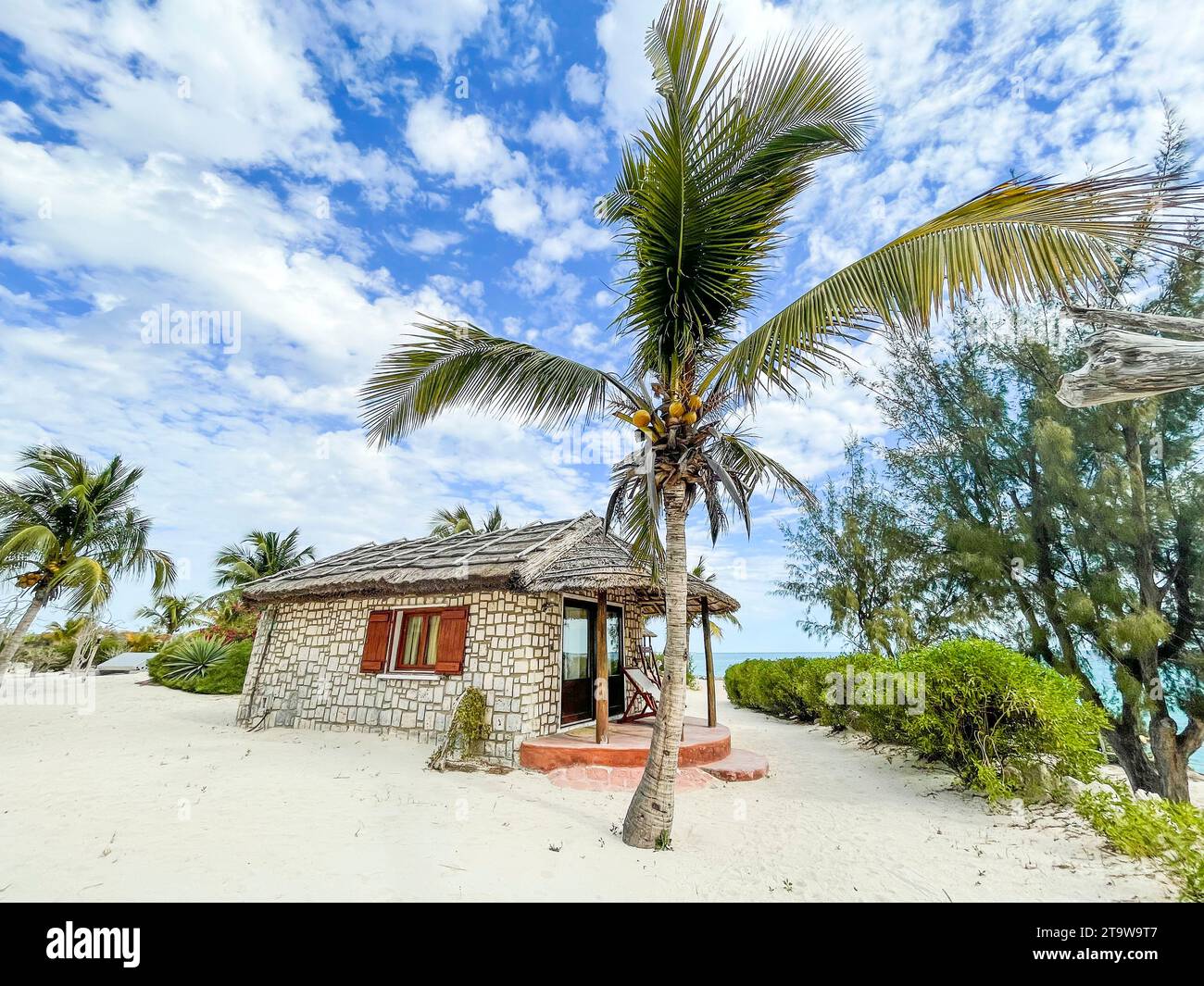 Madagascar, traditional lodge Stock Photo - Alamy