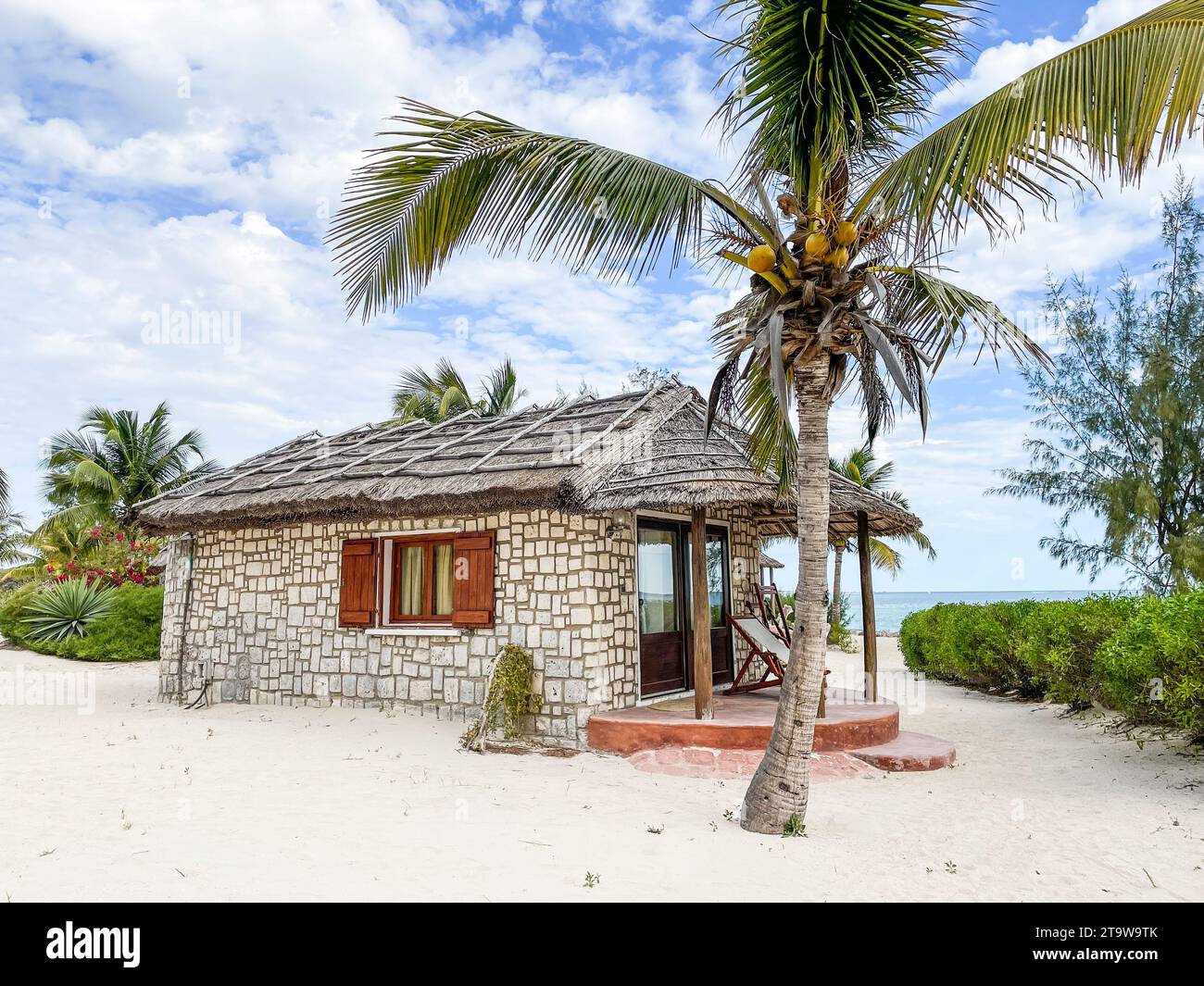 Madagascar, traditional lodge Stock Photo - Alamy