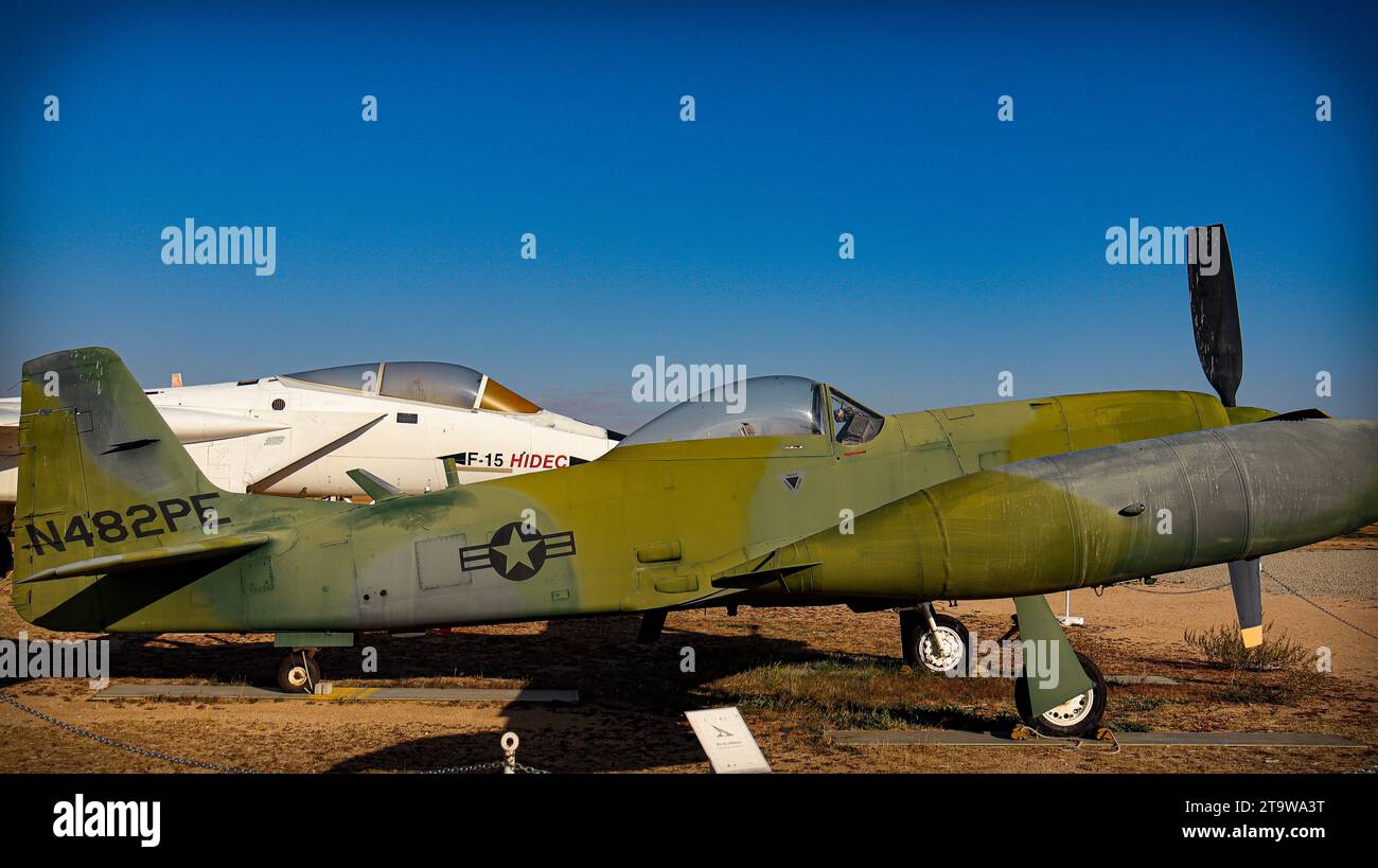 Piper PA-48 Enforcer Stock Photo - Alamy