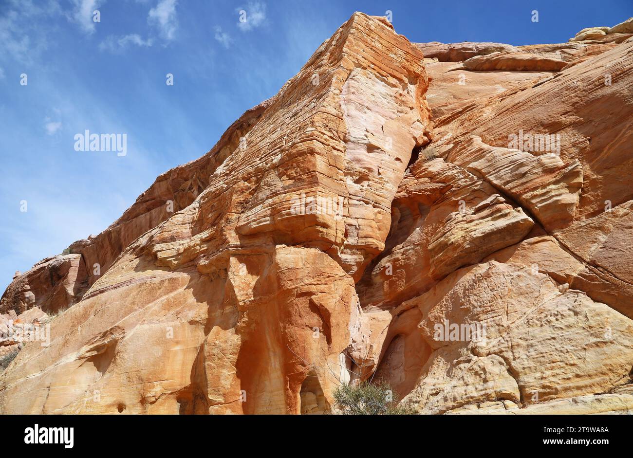 Orange cliff - Valley of Fire State Park, Nevada Stock Photo - Alamy