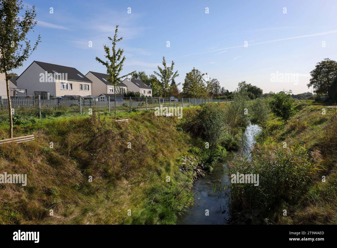 Recklinghausen, Nordrhein-Westfalen, Deutschland - Renaturierter ...