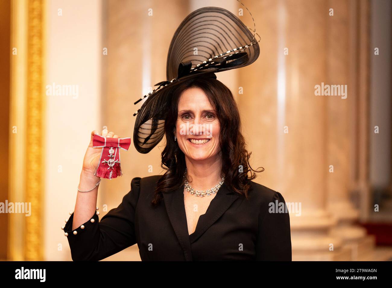 Amy Fearn, from Swadlincote, referee, is made a Member of the Order of ...