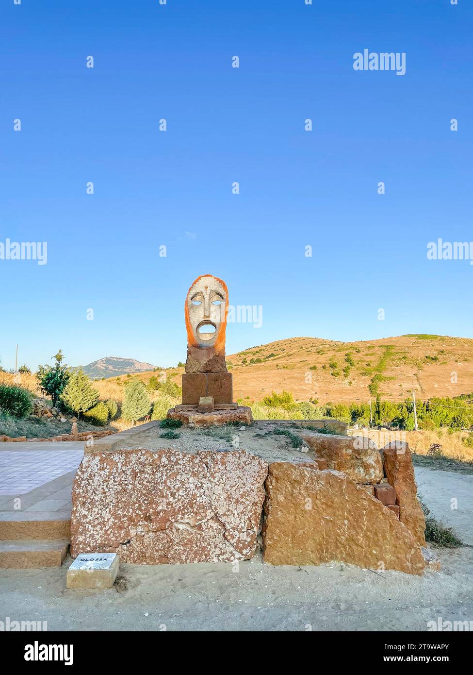 Italy, Sicily, Santo Stefano Quisquina, Andromeda Theater Stock Photo ...