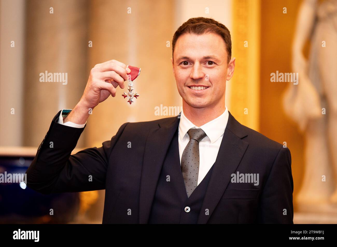 Jonathan Evans (Jonny Evans), from Hale, is made a Member of the Order ...