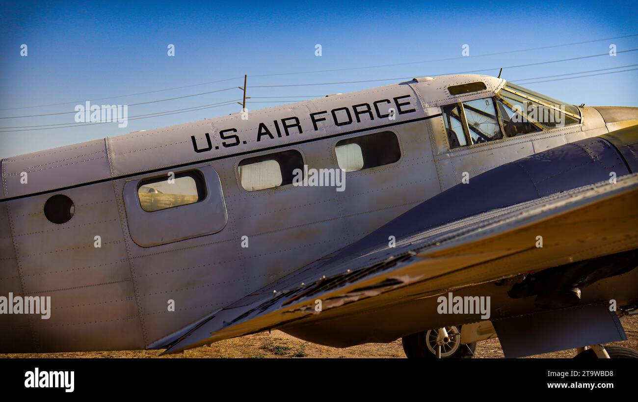 Beechcraft UC-45J BuNo 67161 The Beechcraft Model 1 Stock Photo - Alamy