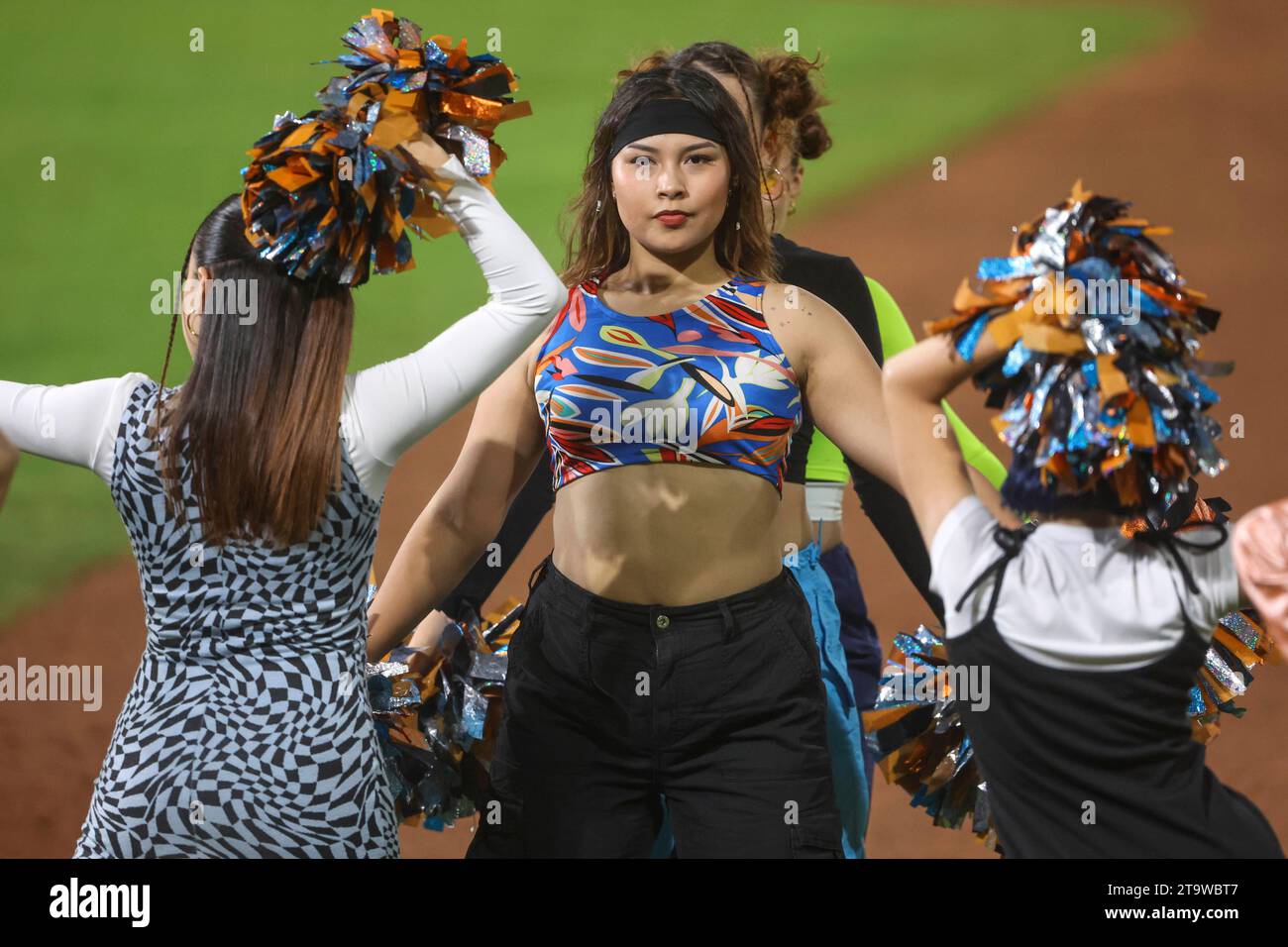 Hermosillo Mexico November 24 Cheerleader Hit Girls During A Match