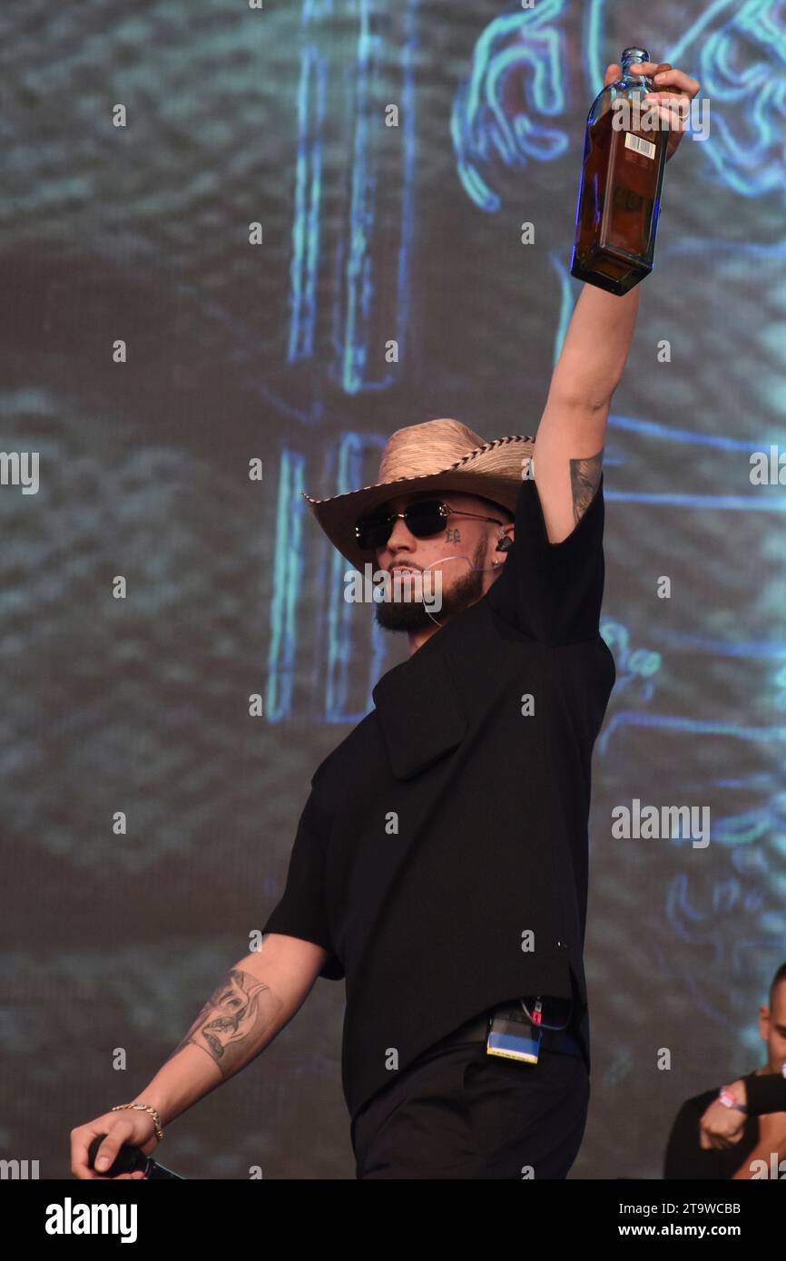 Mexico City, Mexico. 25th Nov, 2023. Spanish singer JC Reyes is ...