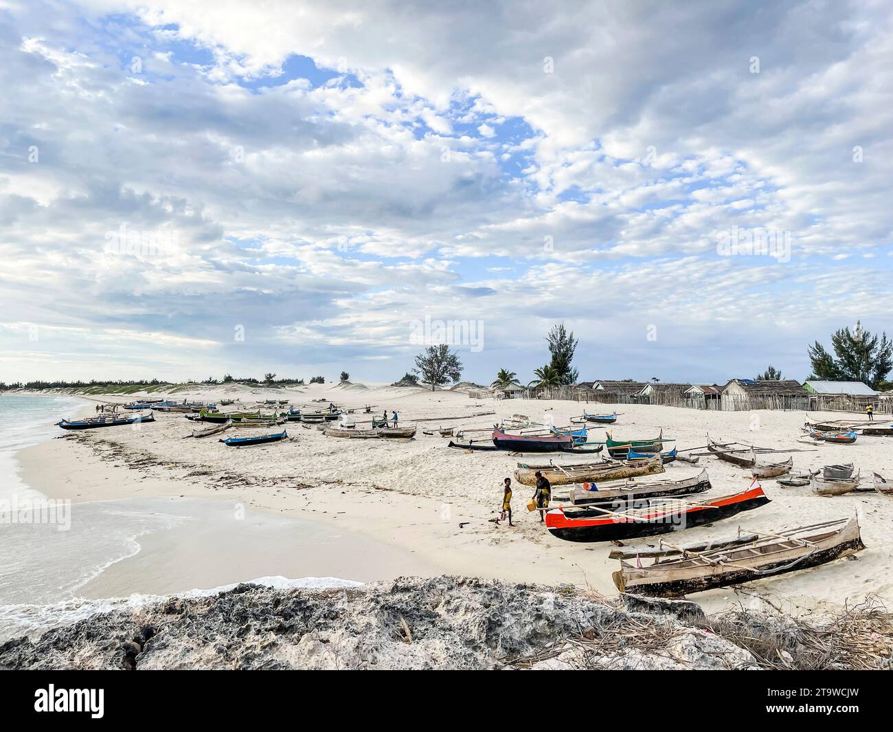 Madagascar, Indian Ocean, Andavadaoka Stock Photo - Alamy