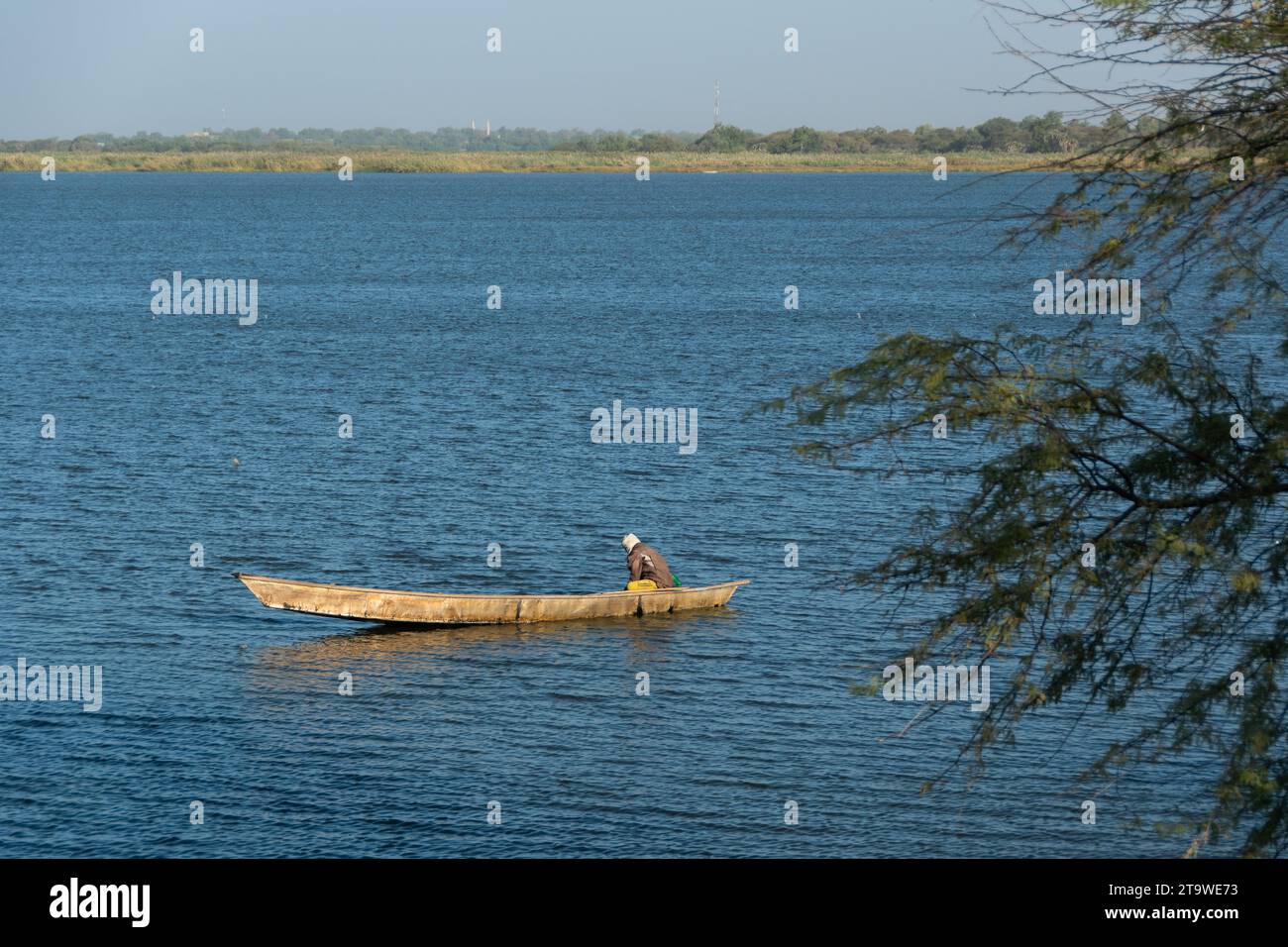Lake chad view from the chadian shore Stock Photo - Alamy