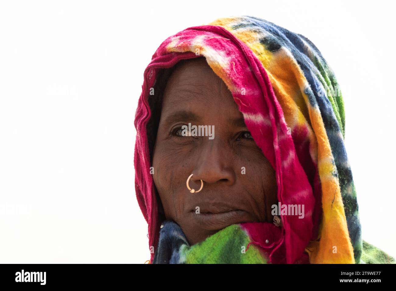 buduma woman of lake chad, central africa Stock Photo - Alamy