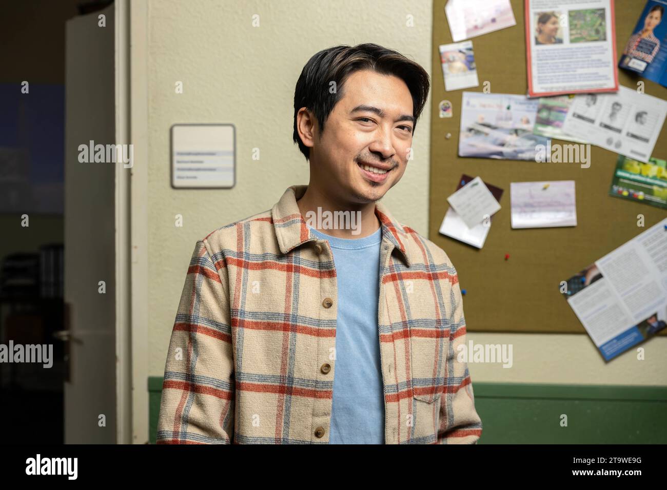 Am Filmset Rentnercops am 27. November 2023. Im Bild: Schauspieler ...