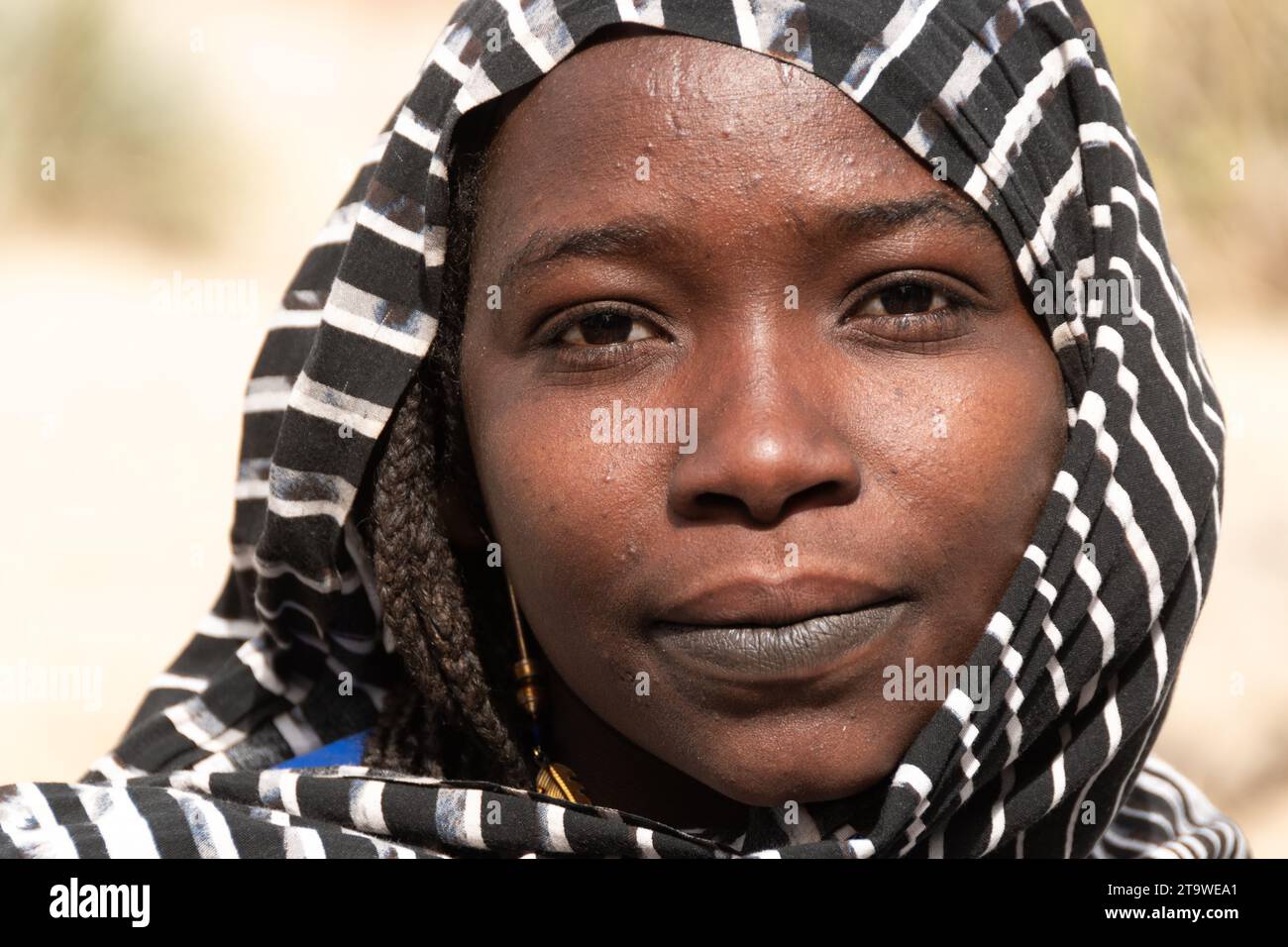 Chadian people portrait near to lake chad, central africa Stock Photo ...
