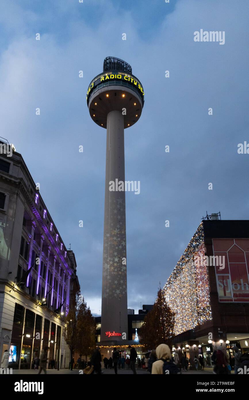 Radio City Tower in Liverpool (St. John's Beacon Stock Photo - Alamy