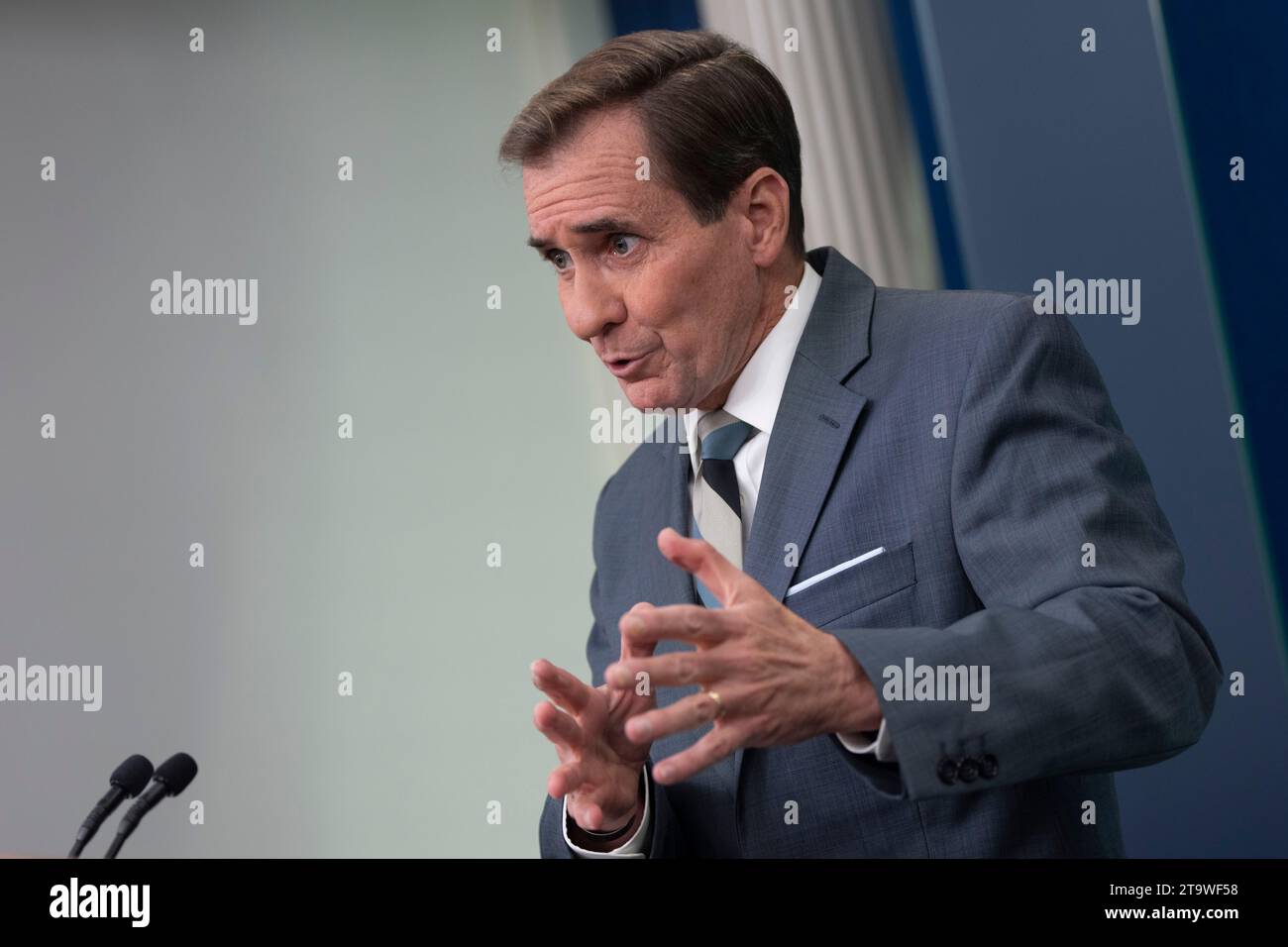 NSC Coordinator for Strategic Communications John Kirby participates in ...