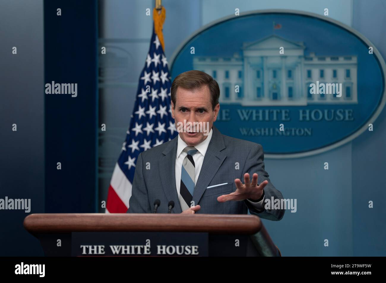 NSC Coordinator for Strategic Communications John Kirby participates in ...