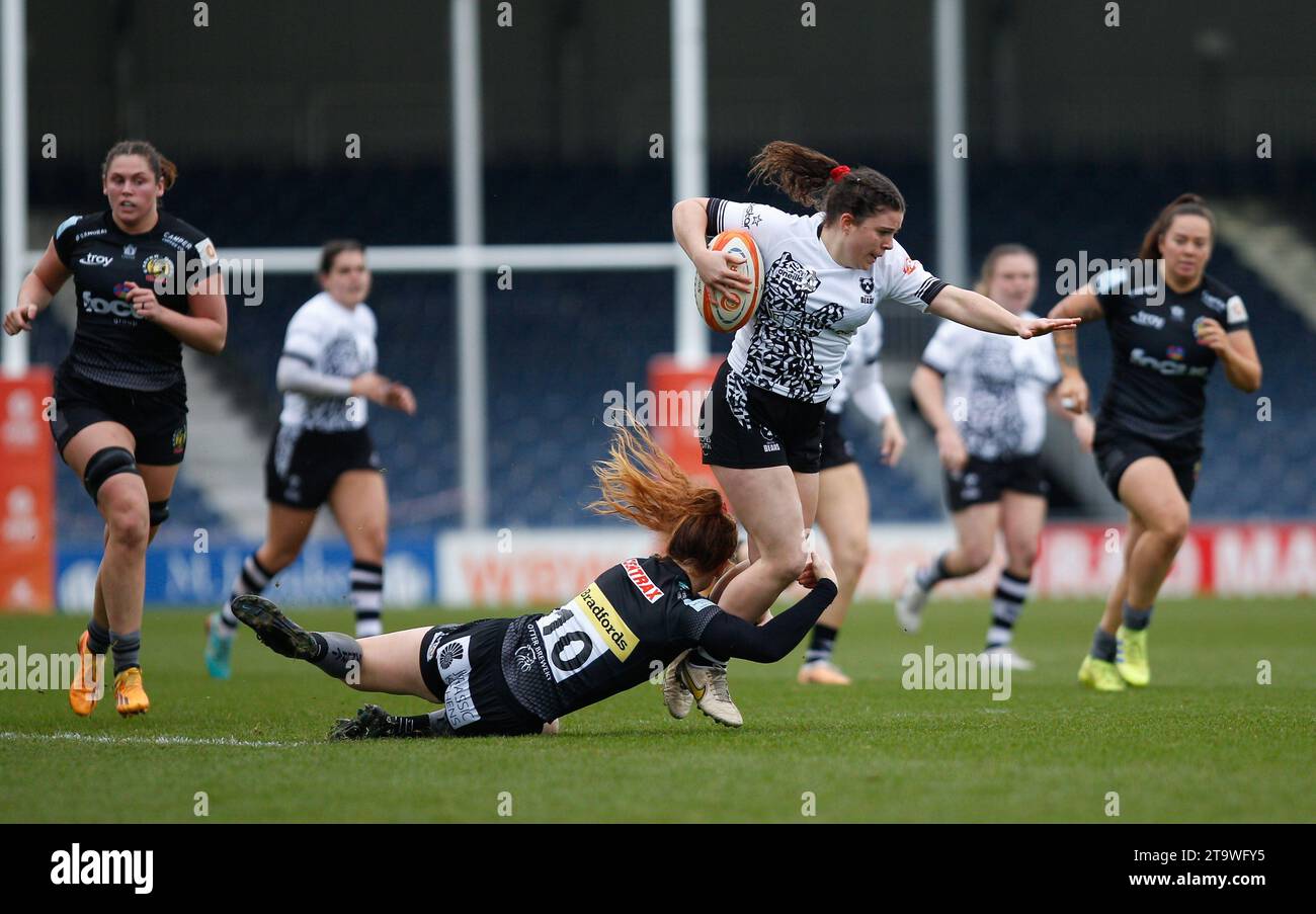 Exeter Chiefs Women v Bristol Bears Women Bristol Bears Phoebe Murray ...