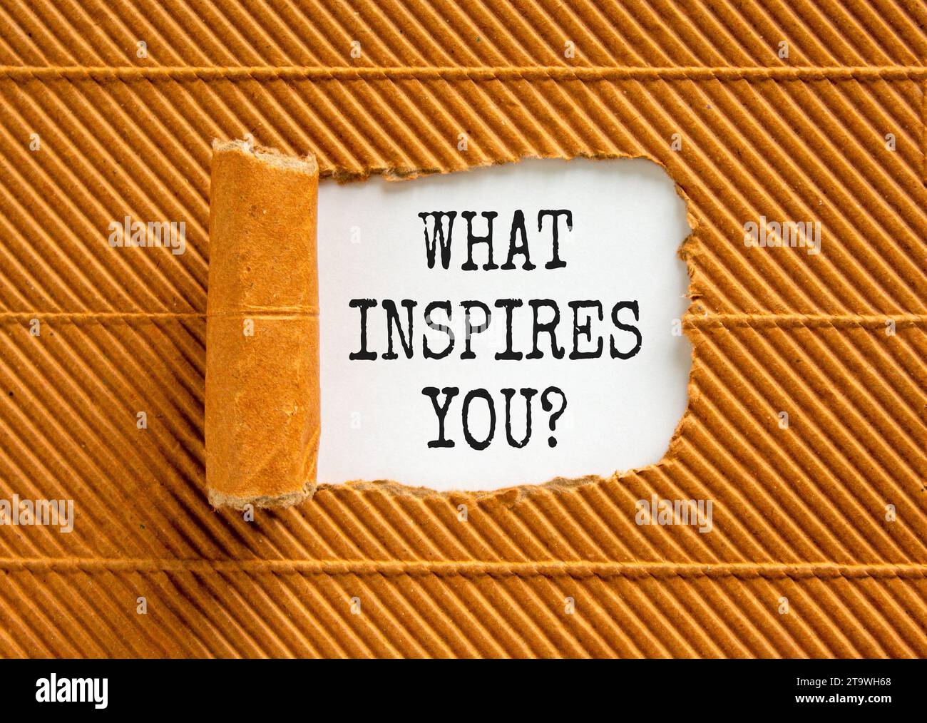 What inspires you symbol. Concept words What inspires you on beautiful ...